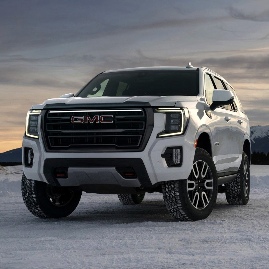 2021-2023 GMC Yukon AT4 LED “Power” Grille Bar – IP67, Bolt-On, Black ...