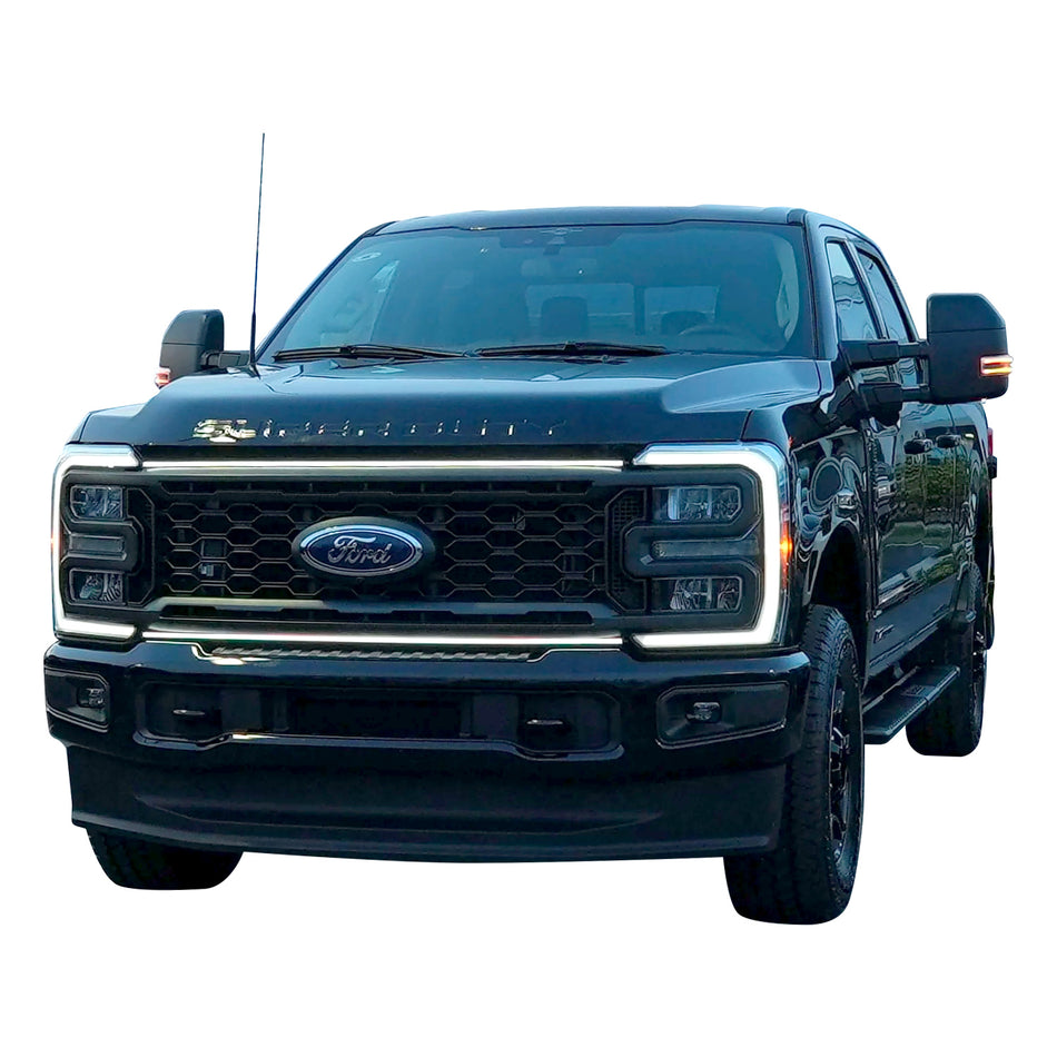 2023-2025 Ford Super Duty “Ghost” LED Grille Light Kit – F-250/F-350/F ...