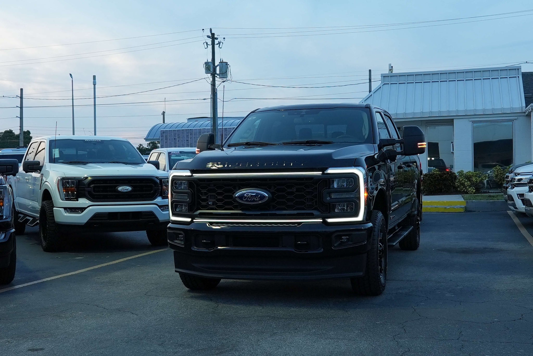2023-2024 Ford F250, F350, F450 & F550 Super Duty Ghost Grill Lights ...