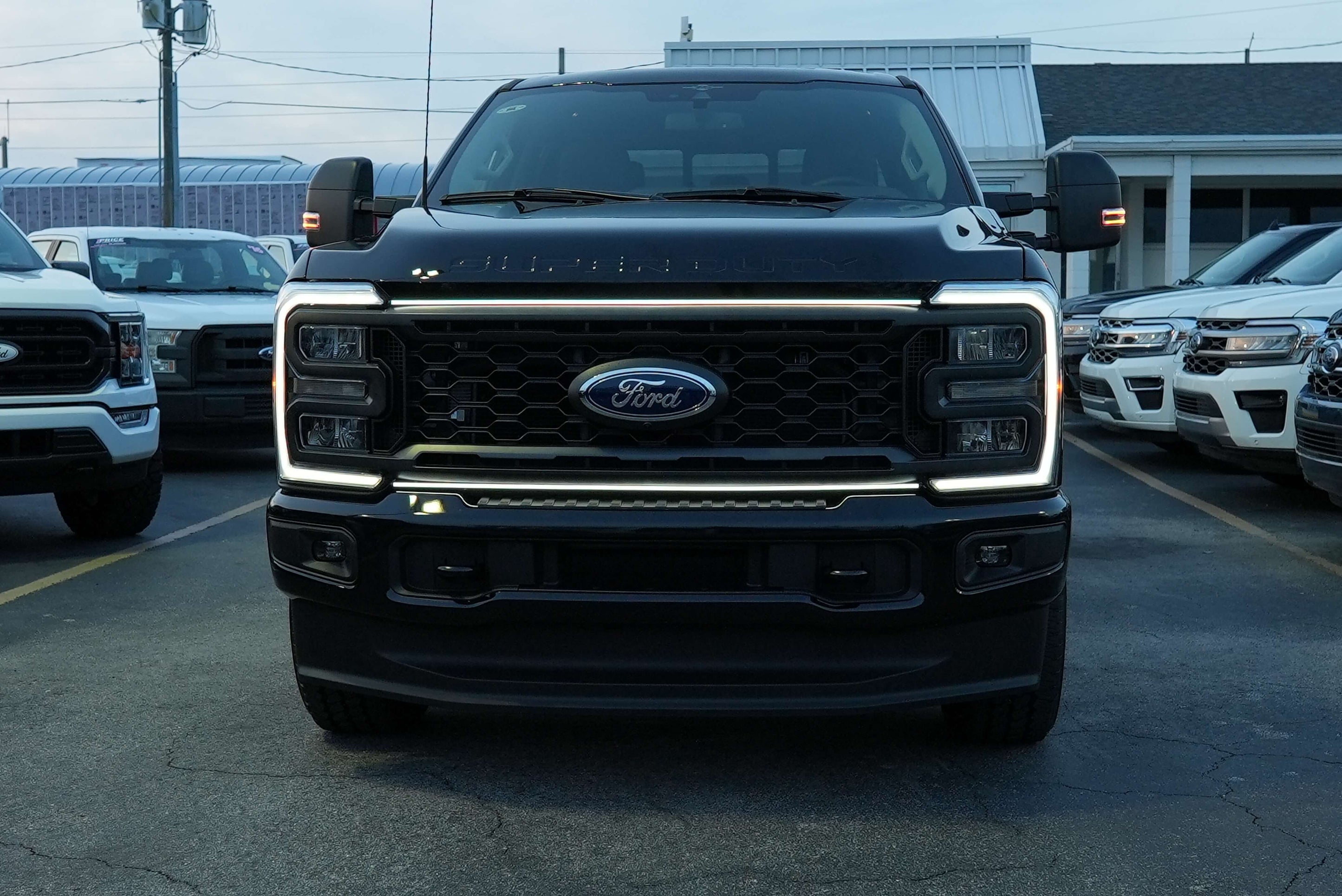 2023-2024 Ford F250, F350, F450 & F550 Super Duty Ghost Grill Lights ...