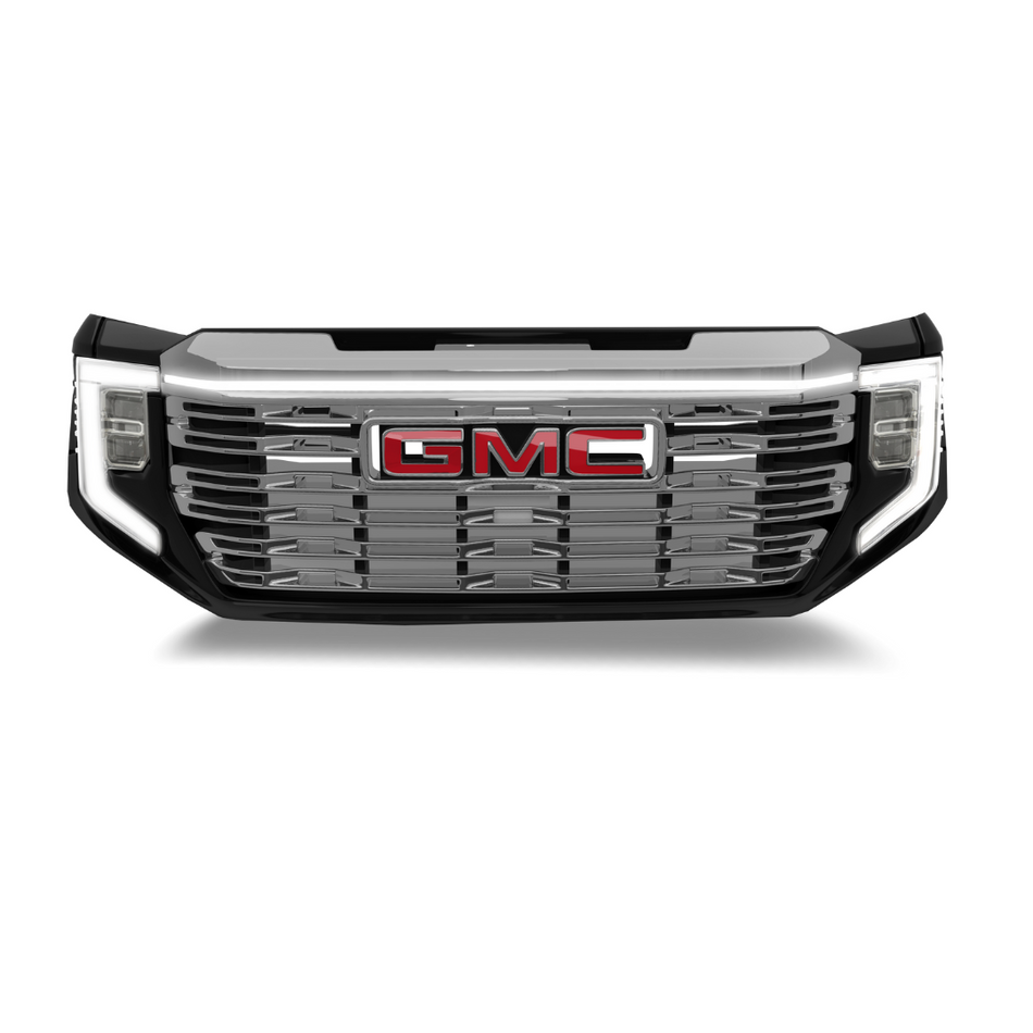 2024-2025 GMC Sierra 1500 LED Grille Light Kit – AT4/AT4X/SLT/Denali/D ...